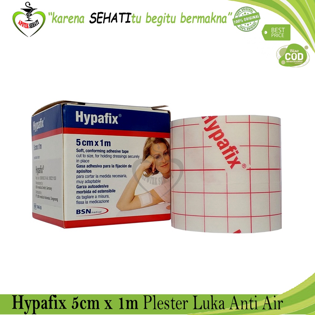 Hypafix Plaster ROLL 5CM X 1M Wound Bandage P3K Supplies | Shopee Malaysia