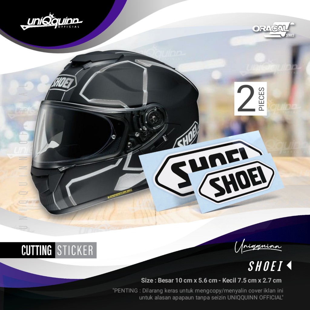 Shoei helmet sticker | Shoei Cutting Stickers | Helmet Sticker ...