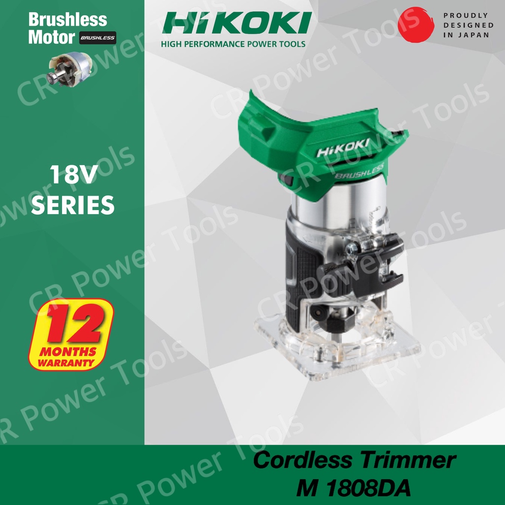 HIKOKI CORDLESS TRIMMER M1808DA 18V SOLO/SET | Shopee Malaysia