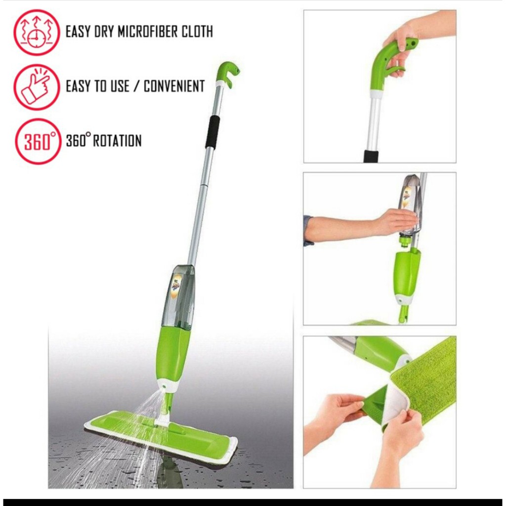 (READY STOCK) SPRAY MOP/MULTIPURPOSE MOP/WATER MOP/INTELLIGENT MOP ...
