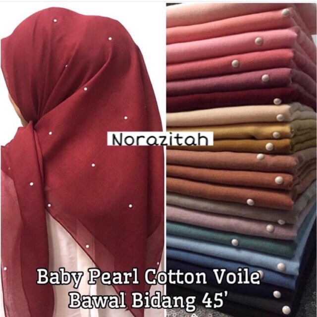 🎀🎀BAWAL COTTON PEARL TABUR SET B 🎀 | Shopee Malaysia