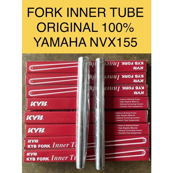 NVX155 FORK INNER TUBE BATANG FORK CHROME ORIGINAL 100% KYB KAYABA FOR ...