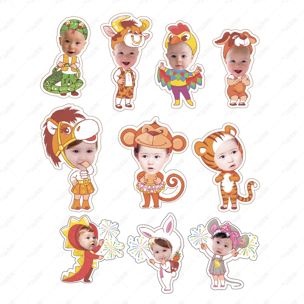 Chibi Photo Decorated Birthday - Design on request | Shopee Malaysia