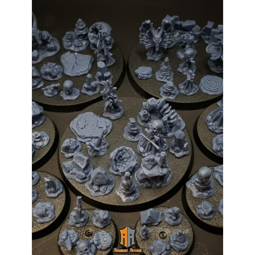 [DND] [Full Version] Miniature Model Landscaping Chess Piece Base Patch Board Game Warhammer ...