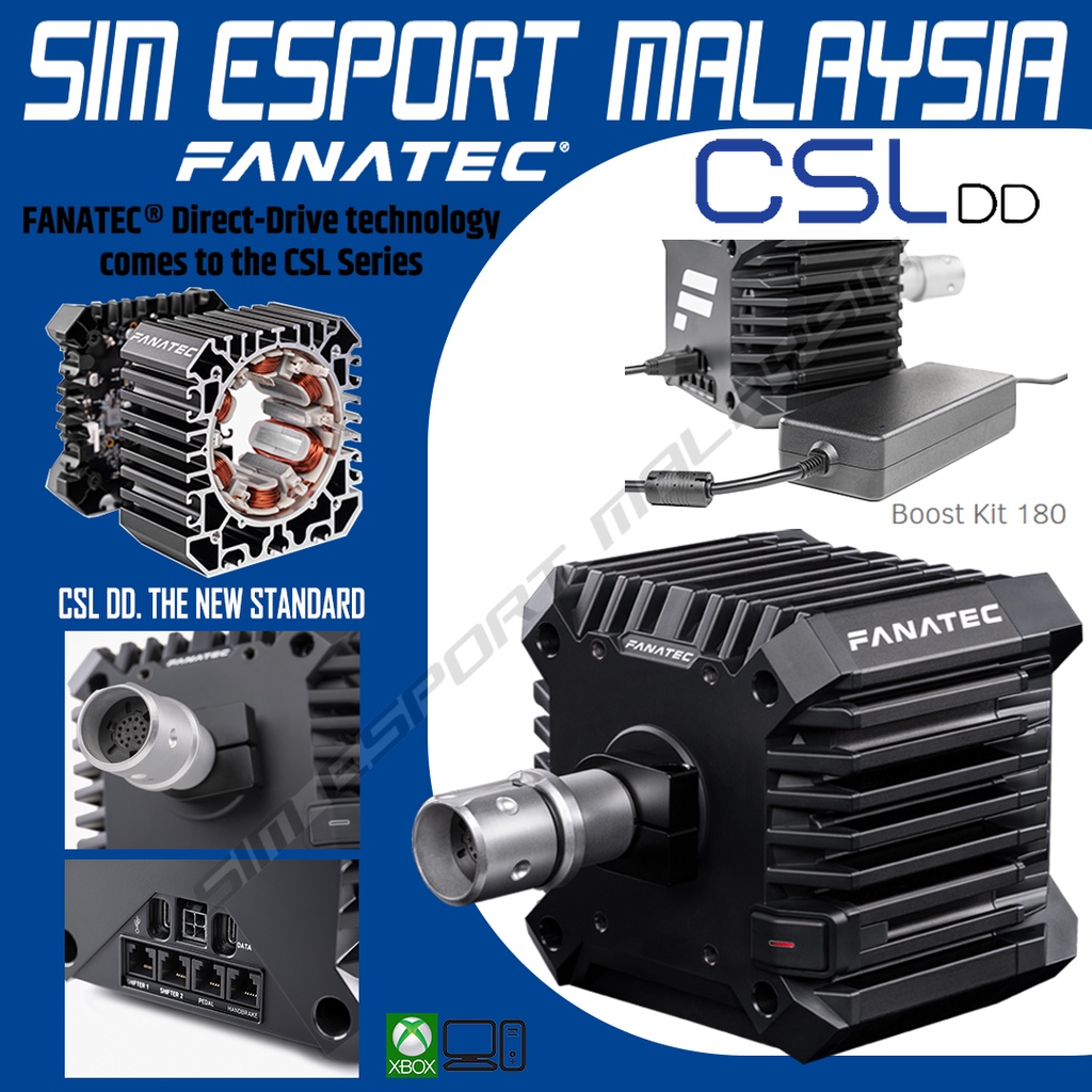Fanatec CSL DD Wheelbase (PC/XBOX) | Shopee Malaysia