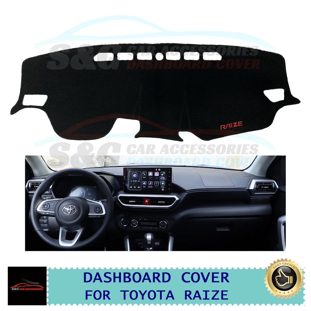 Toyota Raize High Quality Nonslip Dashboard Cover | Shopee Malaysia