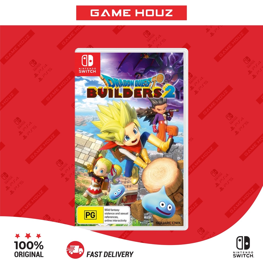 (Nintendo Switch) Dragon Quest Builders 2 - NEW/USED | Shopee Malaysia