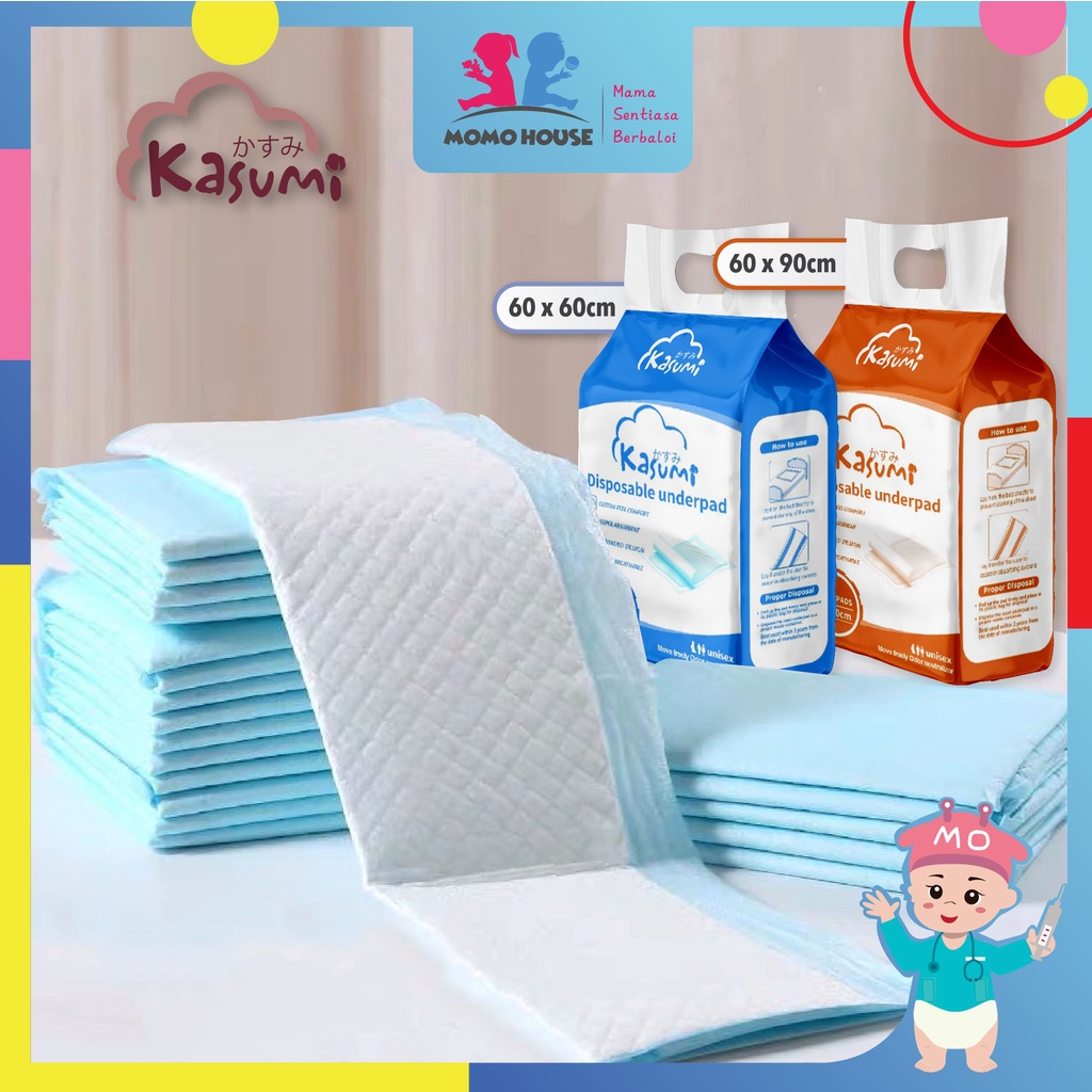 Kasumi Disposable Underpad Breathable Changing Pad Baby Infant Bed ...