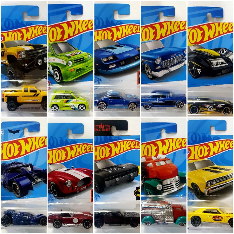 Hot Wheels Case A 2021-55 Chevy Silverado Honda City Turbo Chevrolet ...