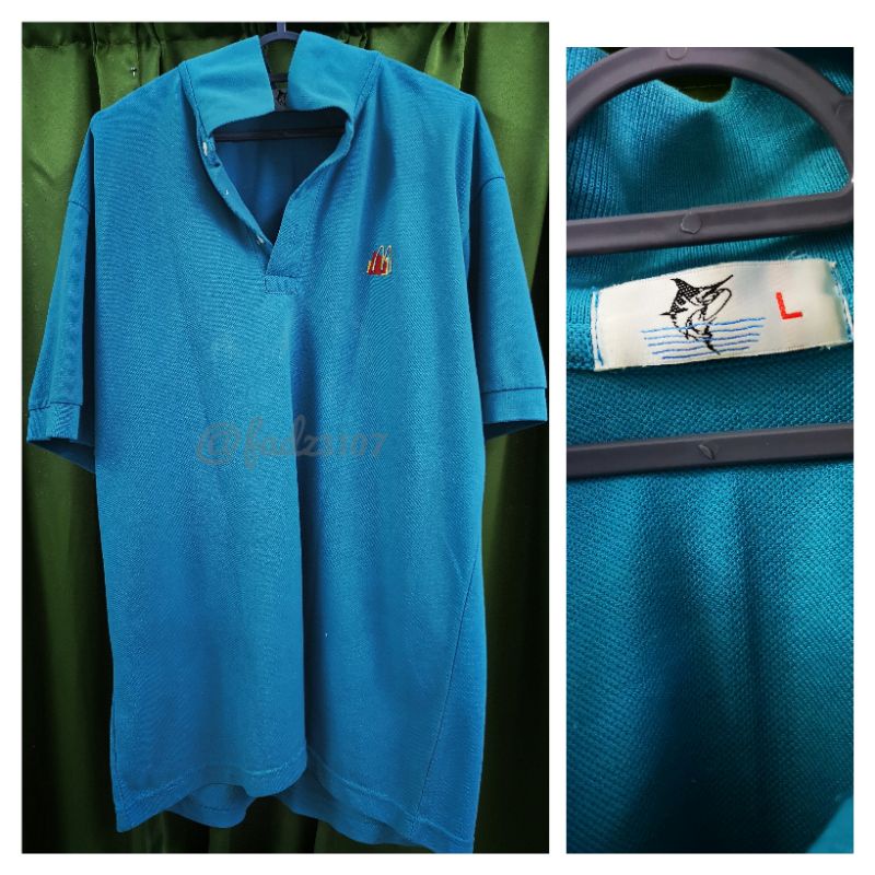 BAJU SHIRT MCDONALD'S CREW KRU SAIZ BESAR old school uniform 98/99 ...