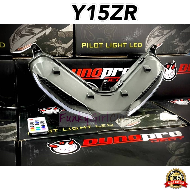 REMOTE DYNOPRO Y15ZR MATA GABAN LED PILOT LIGHT BAR LAMP YAMAHA Y15 Y15Z DYNO PRO DYNOPROJECT ...