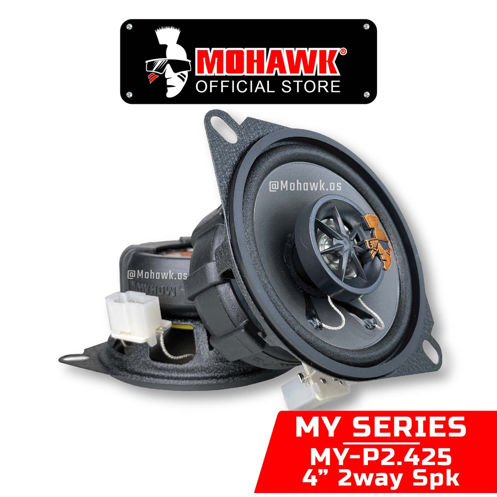 MOHAWK MY Series Perodua 4"Inch 2-Way Coaxial Speaker Plug & Play Spk ...