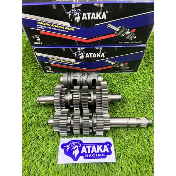 100% ORIGINAL ATAKA RACING ENGINE GEAR BOX SET 6 Speed YAMAHA Y15 V2 LC135 5s GEAR BOX RACING ...