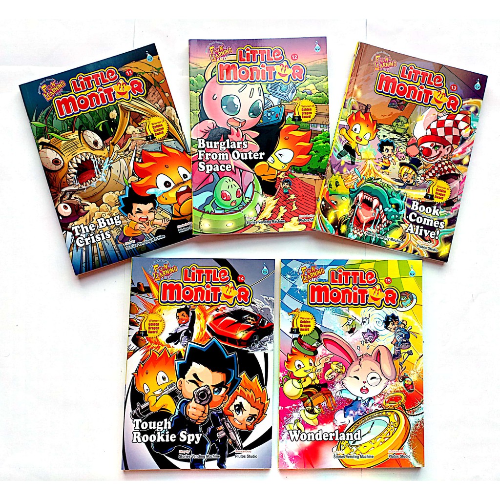 [BPM] Little Monitor English Comic 11-15/ Fun Learning /Young ...