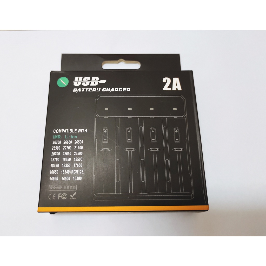 USB 18650 26650 Li-ion Battery Fast Charger【4slot】 | Shopee Malaysia