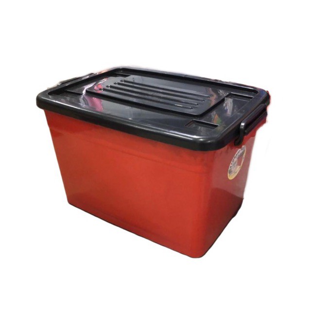 MAXONIC STORAGE BOX W/WHEELS 45L(C/W BUBBLE WRAPPED) | Shopee Malaysia