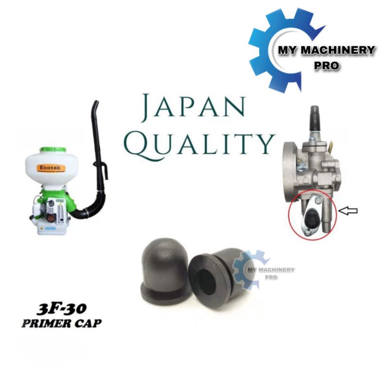 3F-30 PRIMER CAP CARBURETOR 3F30 3WF28 PUMP MINYAK ROBIN TABUR PADI ...