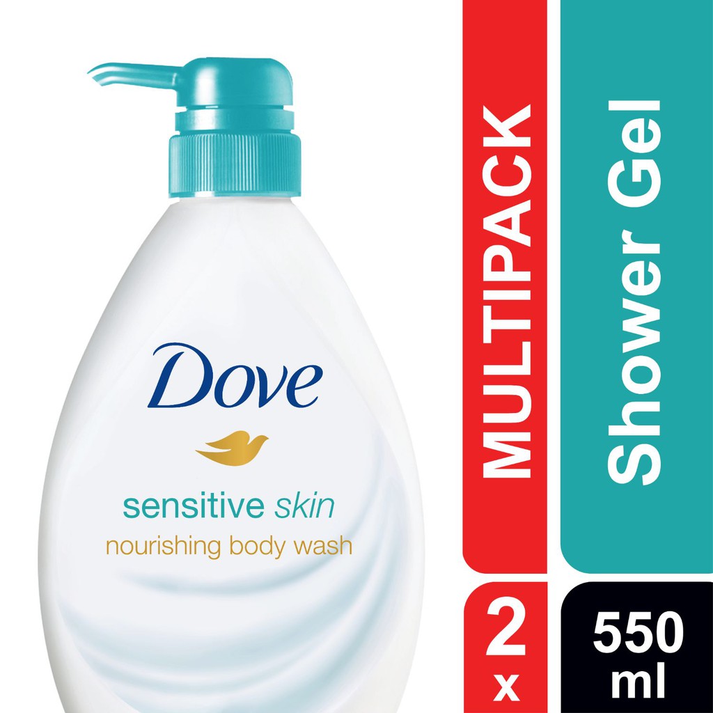 Dove Shower Gel Sensitive Skin (1L x 2) | Shopee Malaysia