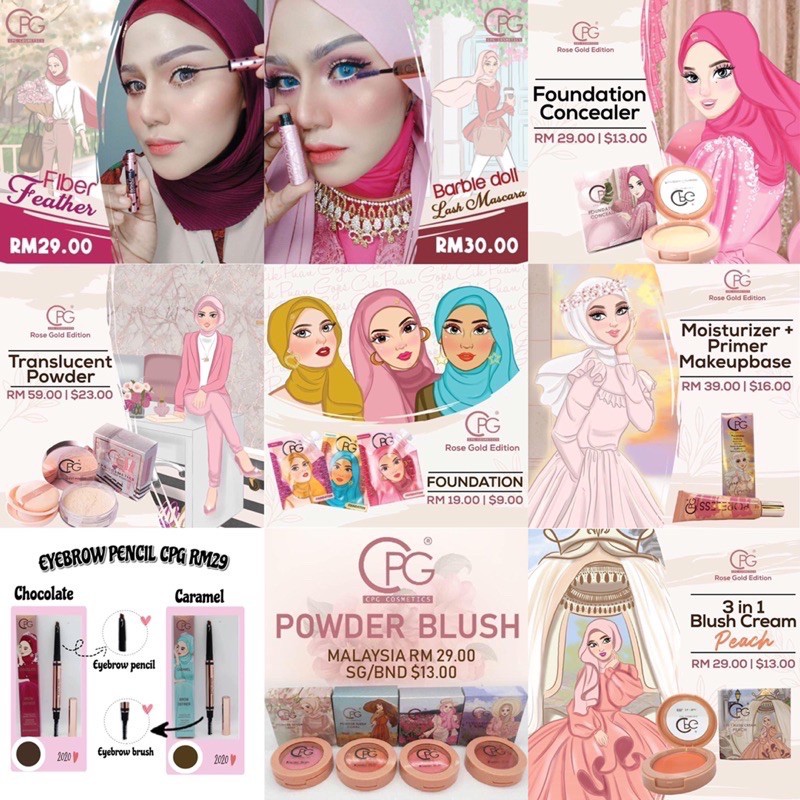 💥💯 ORIGIINAL HQ 💯💥by MAKEUP BASE CPG Cosmetics | Shopee Malaysia