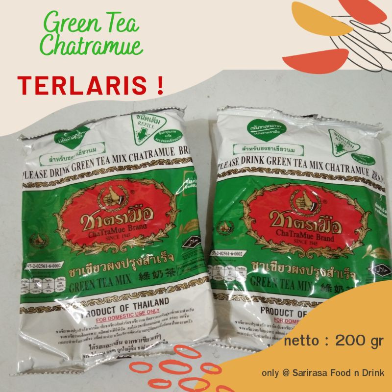 Chatramue Green Tea I Thai Tea Green Tea I Thailand I Matcha Tea ...