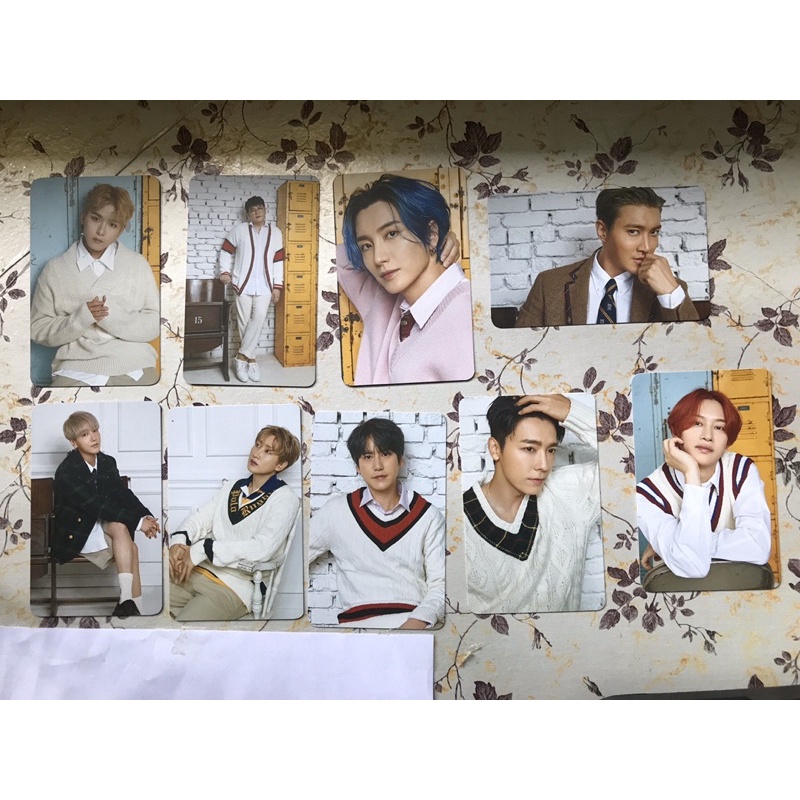 Super Junior Season's Greeting 2020 Photocard PC Leeteuk Heechul Yesung ...