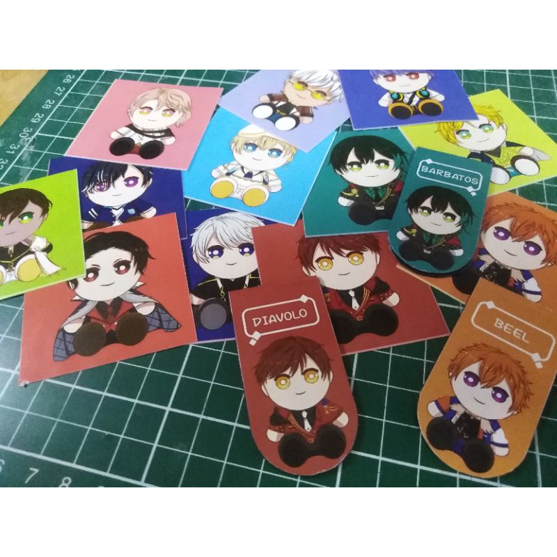 Obey me stickers glossy 5cm fanart merch (artworks by me) Read ...