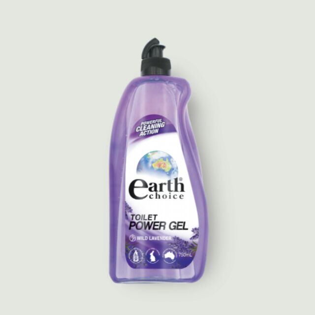 EARTH CHOICE TOILET POWER GEL DETERGENT WILD LAVENDER 750ML | Shopee ...