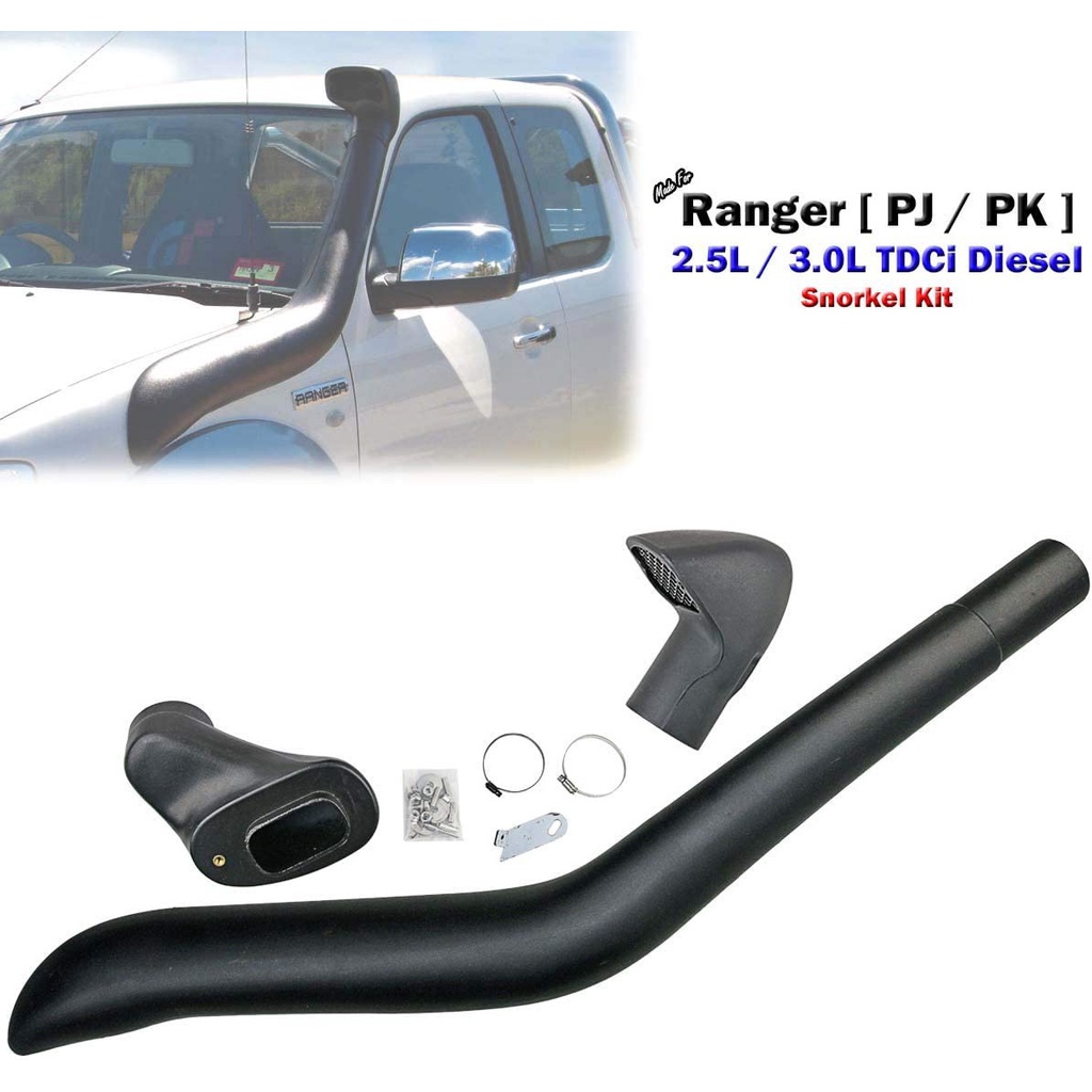4x4 Off Road Snorkel Kit For Ford Ranger PJ PK 2.5L 3.0L TDCi Turbo ...