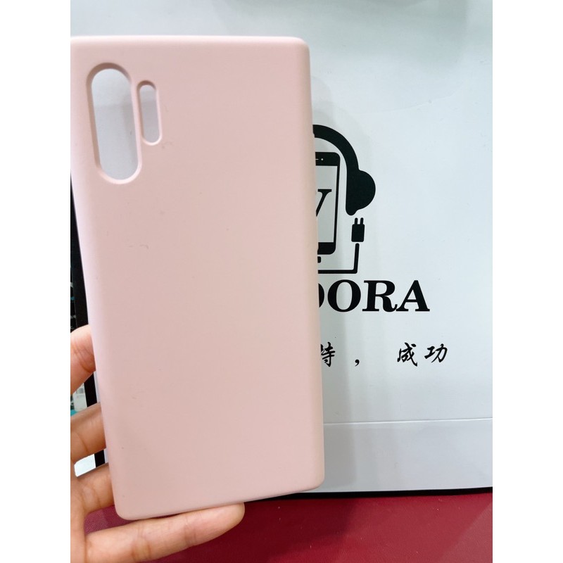 🔥Ready Stock 🔥 Samsung Note 10 Plus Case Silicon Matte Pink | Shopee ...