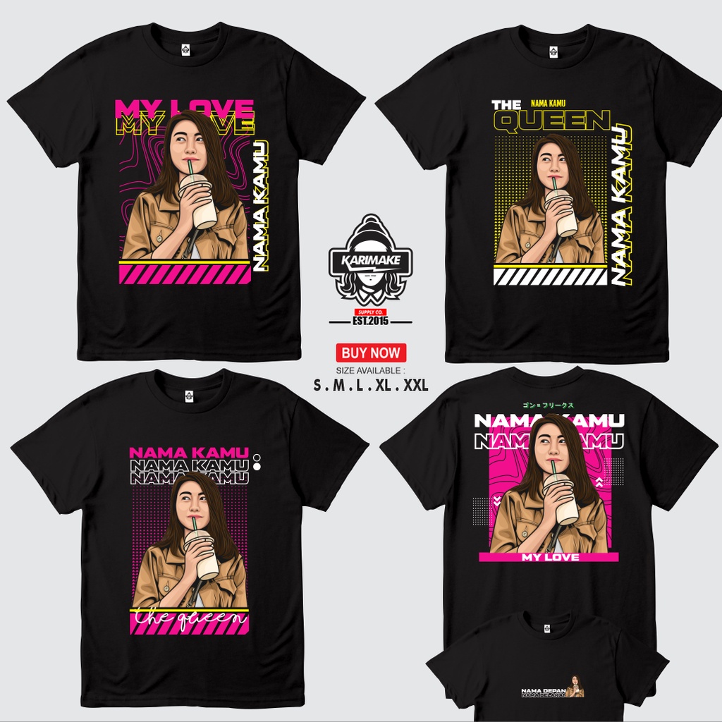 Fashion T-Shirt CUSTOM EDIT Photo So VECTOR Or Cartoon Can REQUEST ...