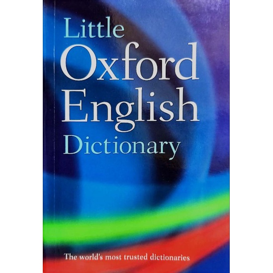 Little Oxford English Dictionary (SOFT COVER) NINTH EDITION | Shopee ...