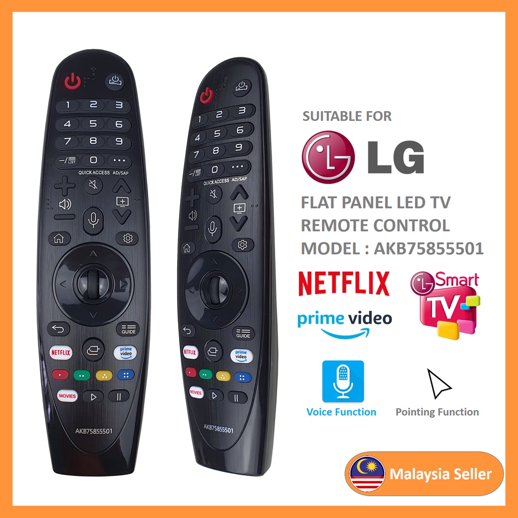 Suitable For LG MR20GA Voice Function Pointing Function Smart Magic LED TV Remote Control ...