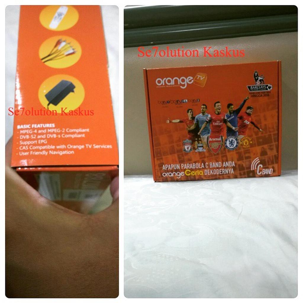 Orange TV C Band Decoder Receiver (Rain Resistant) | Shopee Malaysia
