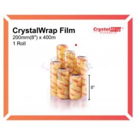 Clear Stock!! Crystal Wrap Cling Film Roll 200mmx400m High Quality ...