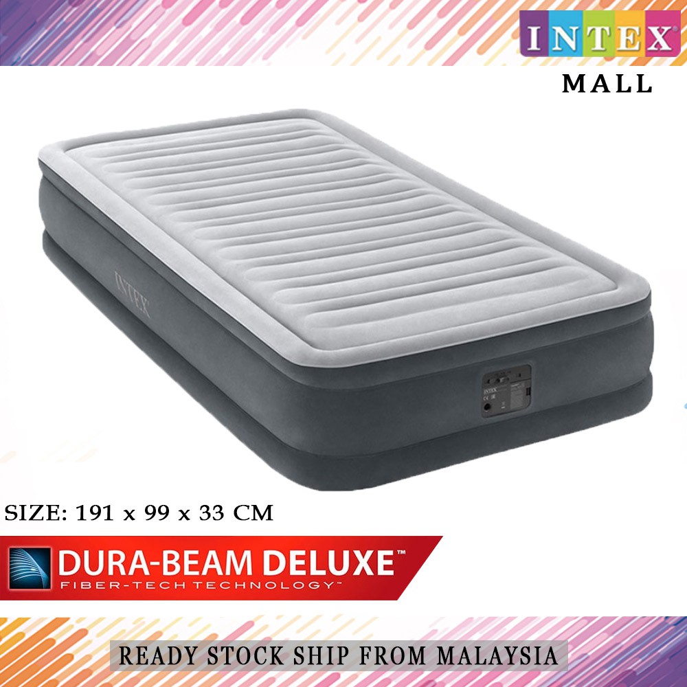 INTEX 67766 0.99M DURA-BEAM Deluxe Fiber-Tech Technology 33CM Extra ...