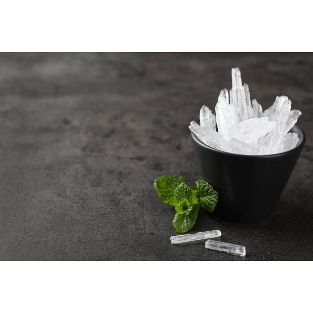 [500 g] MENTHOL CRYSTAL FOOD GRADE / PHARMA GRADE DIY pack | Shopee ...