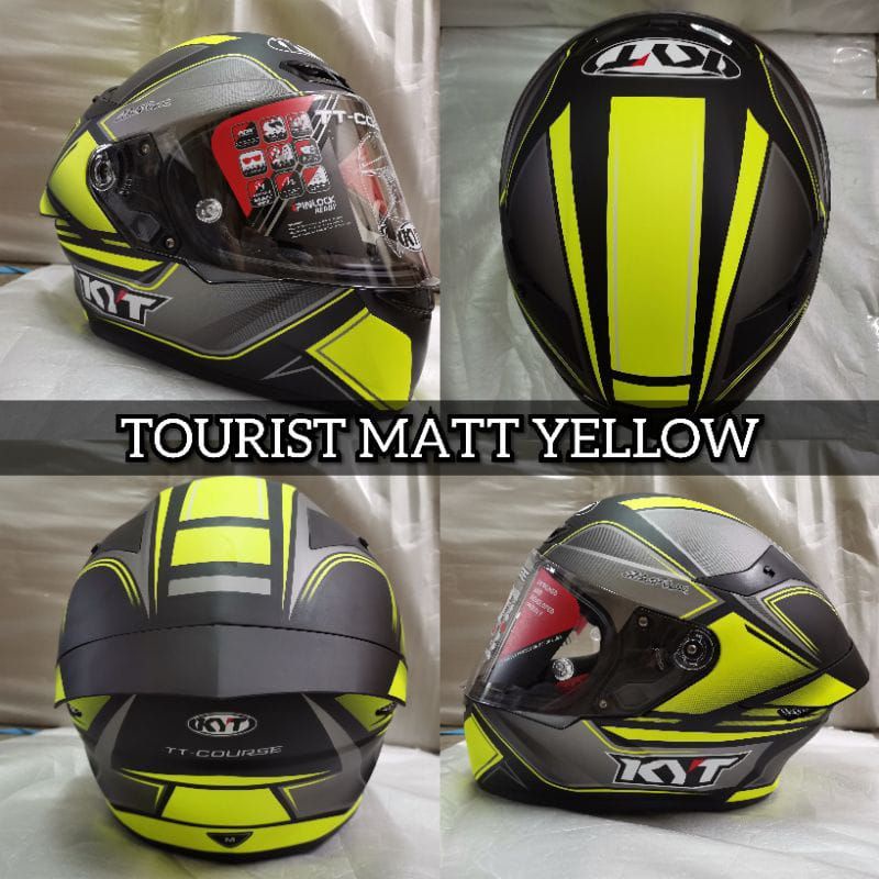HELMET KYT TT COURSE DESIGN TONY ARBOLINO PATTHAPARK PLAY ESPARGARO ...