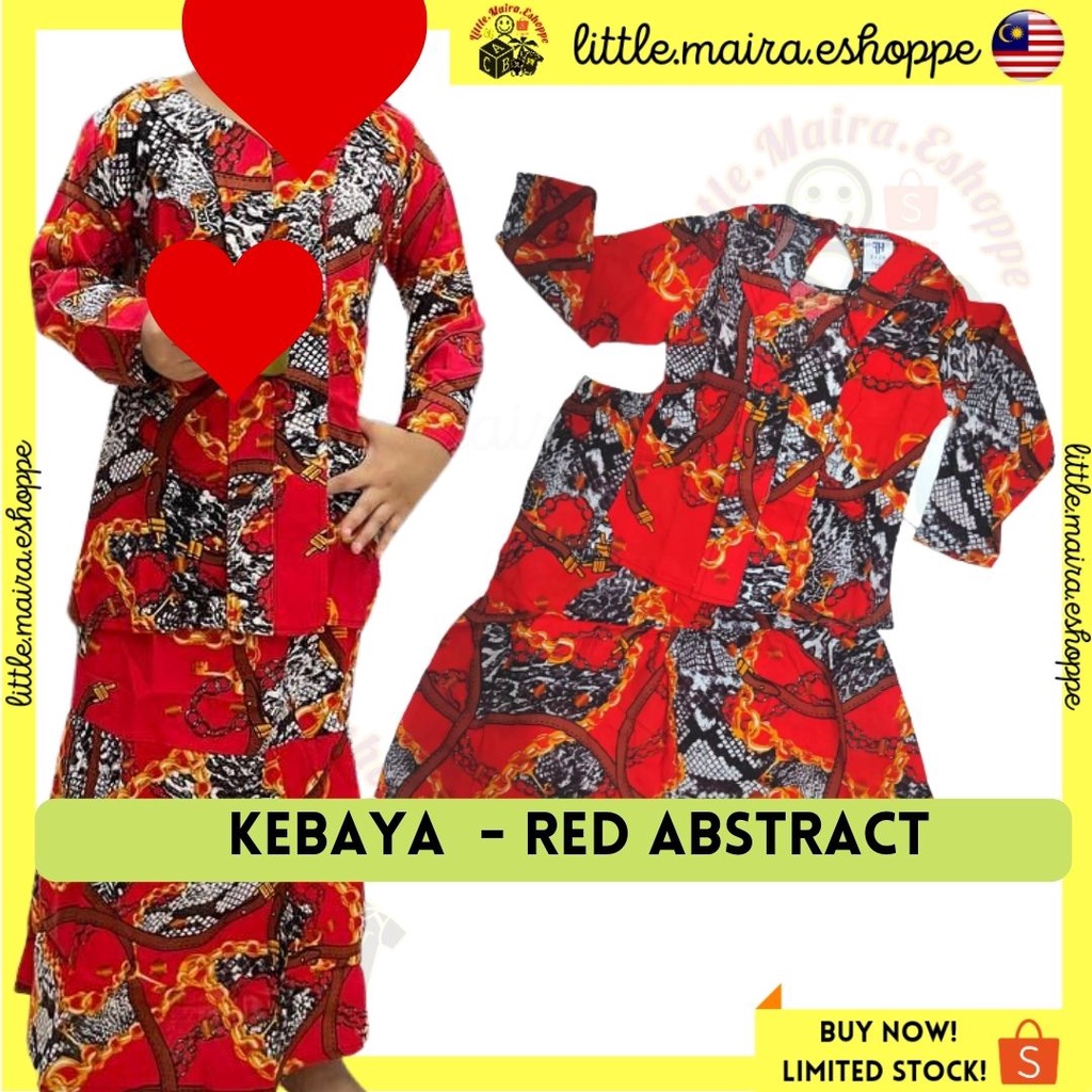 Baju Kebaya & Kurung Kids Kanak-kanak Perempuan Baju Kurung Raya Murah ...