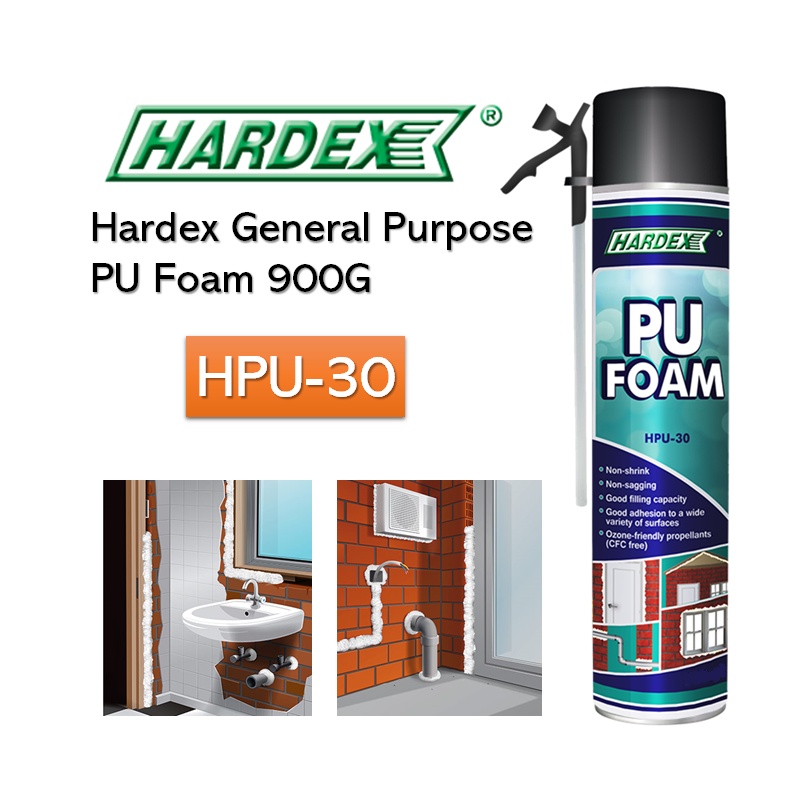 Hardex HPU-30 General Purpose PU Foam ( 900G ) | Shopee Malaysia