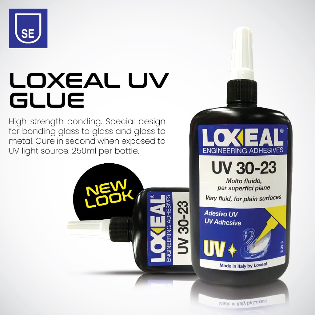 LOXEAL UV Glue Glass Adhesive Glue for bonding glass 30-23, 30-21 | Shopee Malaysia