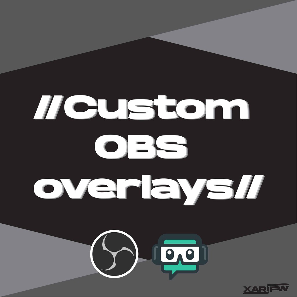 OBS/StreamLabs OBS custom overlay for Twitch/YouTube live/Facebook ...