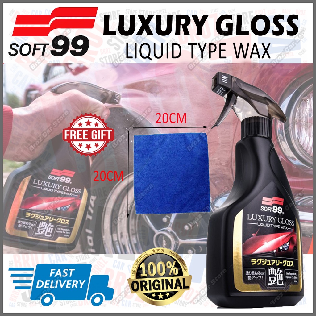 🎁 FREE CLOTH 🎁 Soft 99 Soft99 Original Luxury Gloss Car Care | Coat ...