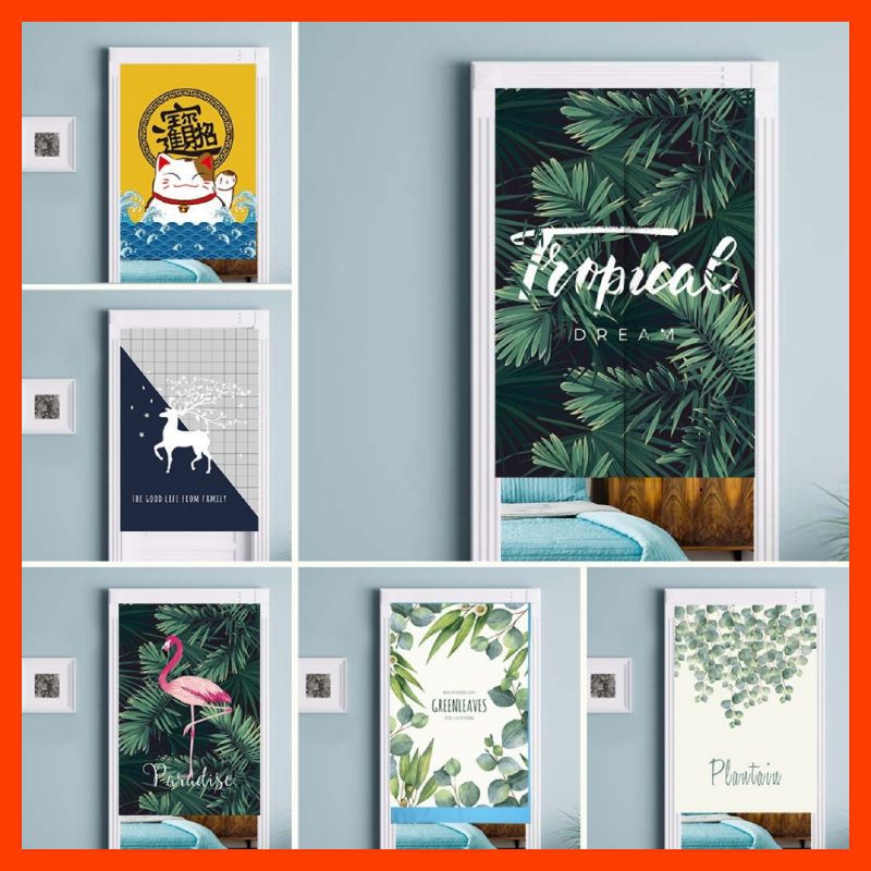 Langsir Japanese-Style Labuh PERCUMA Batang Rod Curtain Divider ...