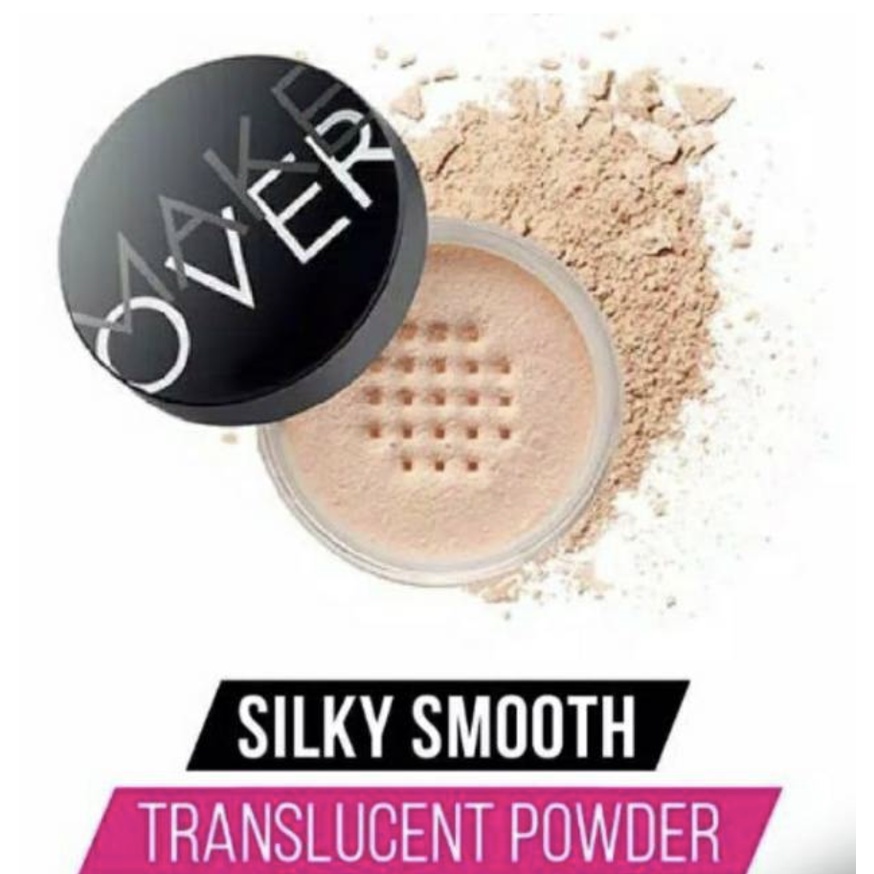 Make OVER SILKY SMOOTH TRANSLUCENT POWDER | Shopee Malaysia