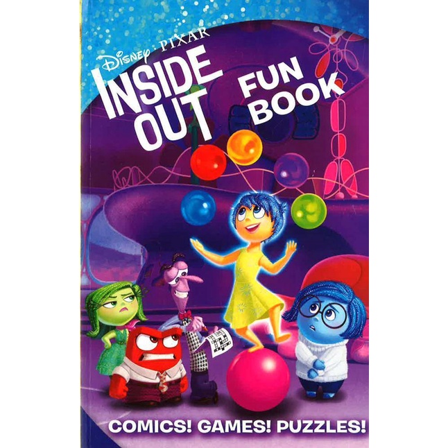 (BX) Disney Pixar Inside Out Fun Book ISBN: 9781443448734 | Shopee Malaysia