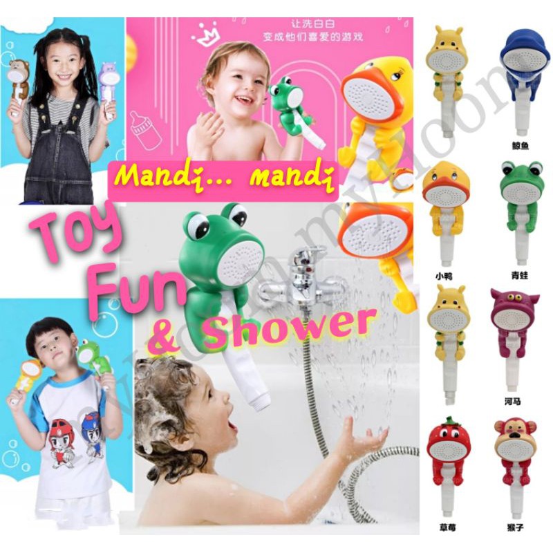 Children Shower head. Toys and shower. Baby bath. Kids toy. Cartoon ...