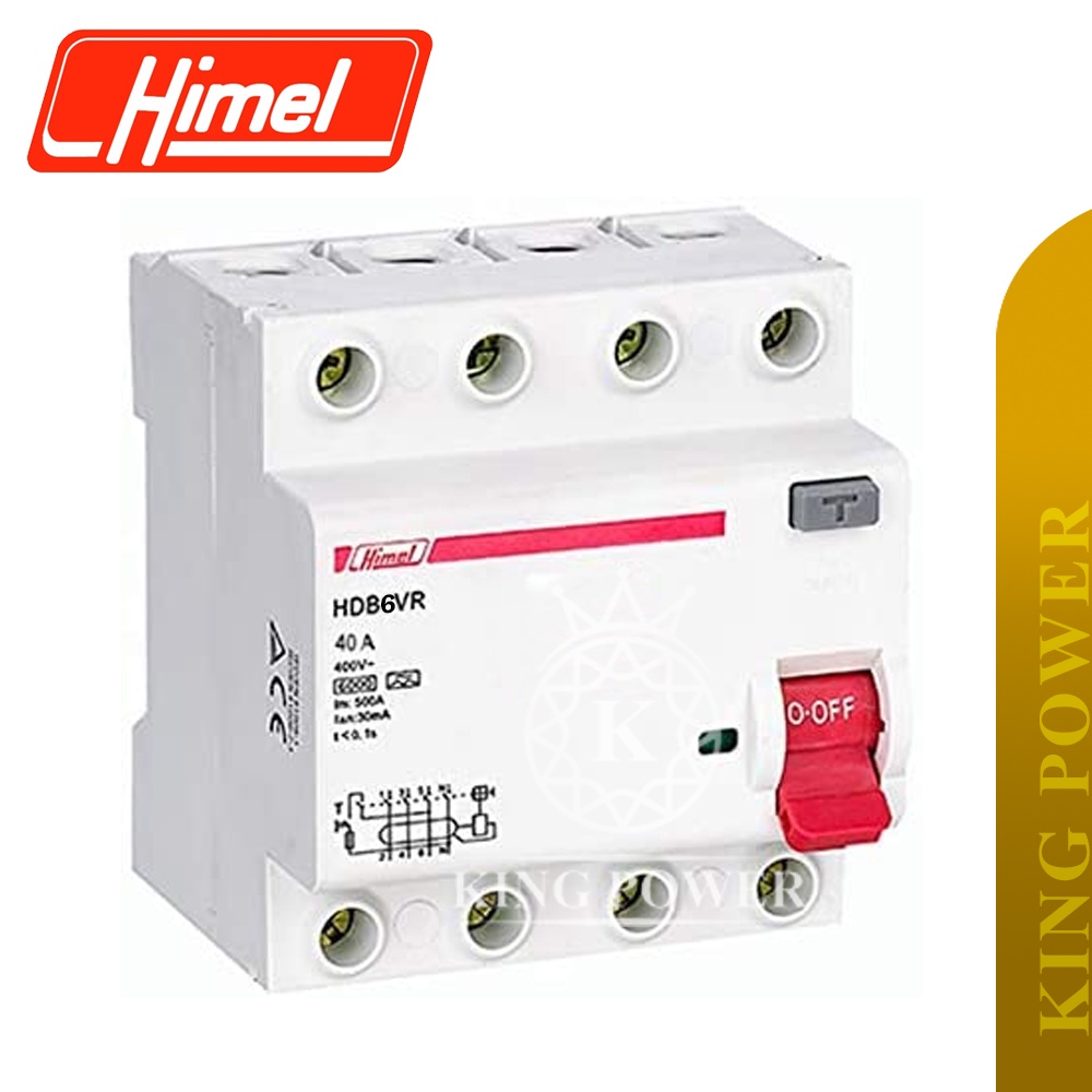 HIMEL 4P 40A ELCB HDB3VR 300MA/ 100MA / 30MA ( JKR AND SIRIM APPROVAL ) | Shopee Malaysia