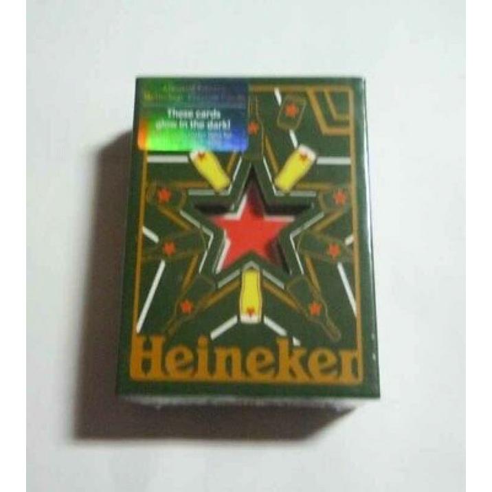Heineken special edition Poker Cards Glow in the dark 2022 Tiger ...