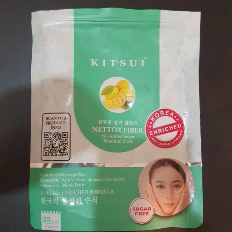 Kitsui Nettox Fiber per sachet | Shopee Malaysia