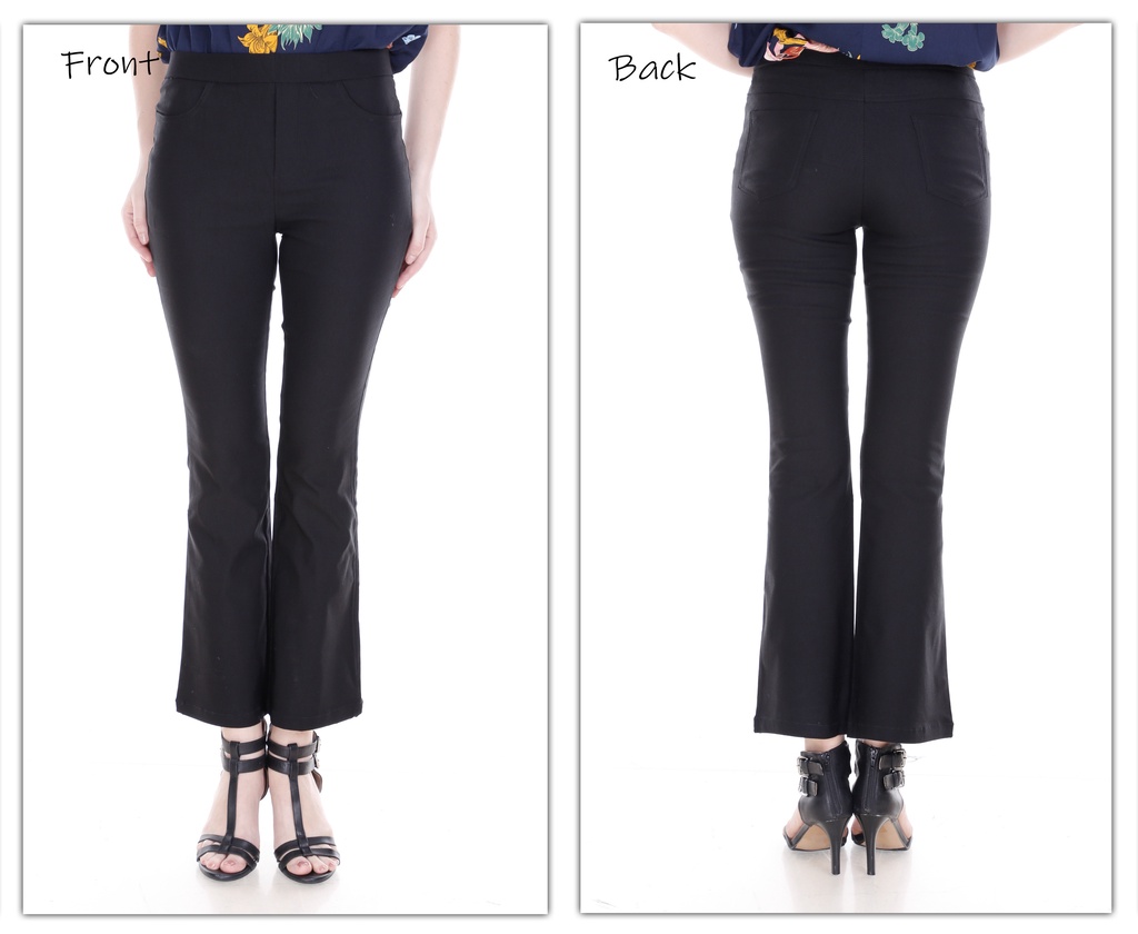 US Ladies Boot Cotton No Zipper Women Long Pants - Size S-4XL 3213905 ...